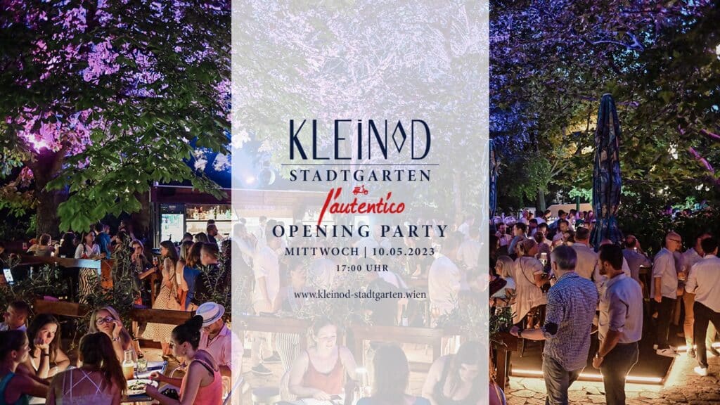 KLEINOD STADTGARTEN | OPENING PARTY 10.05.23 ab 17:00 Uhr - WARDA 20230510