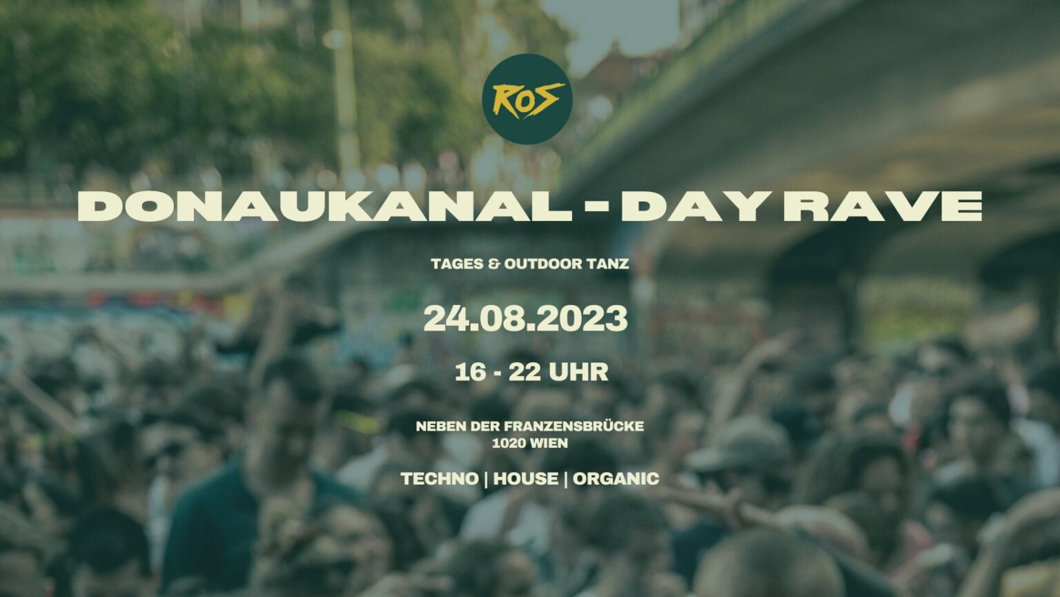 Demo Open Air Rave DONAUKANAL X DAY RAVE - WARDA 20230824