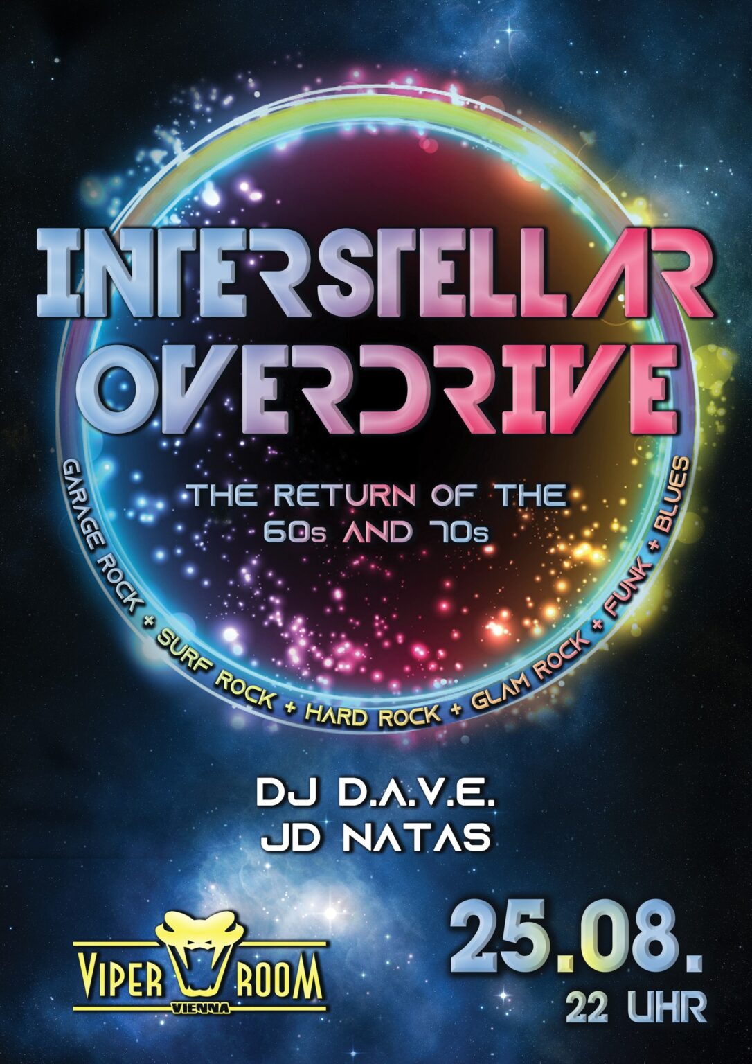 INTERSTELLAR OVERDRIVE - The Return Of The 60s & 70s - WARDA 20230825