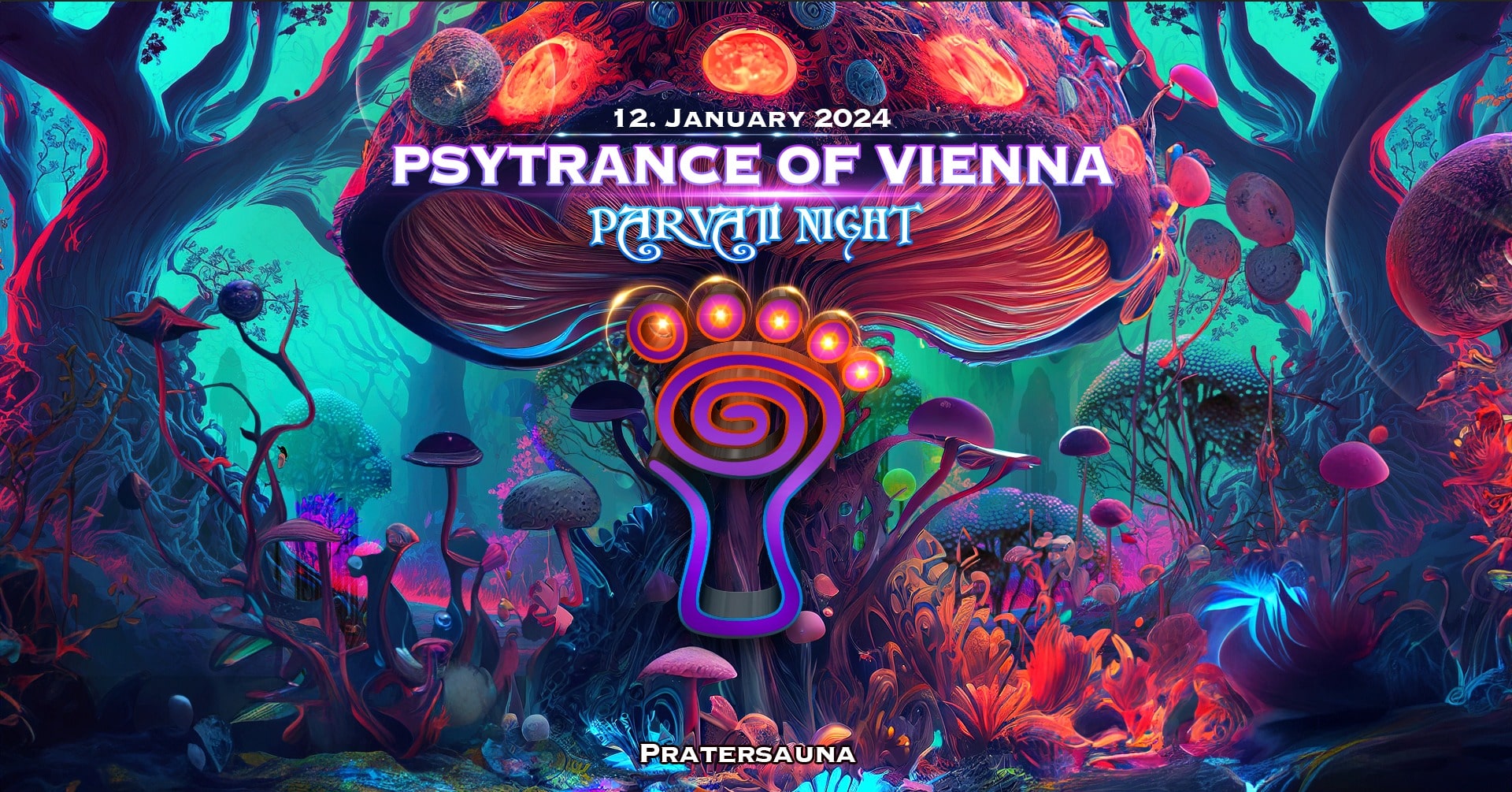 Psytrance of Vienna - Parvati Night Special - WARDA 20240112