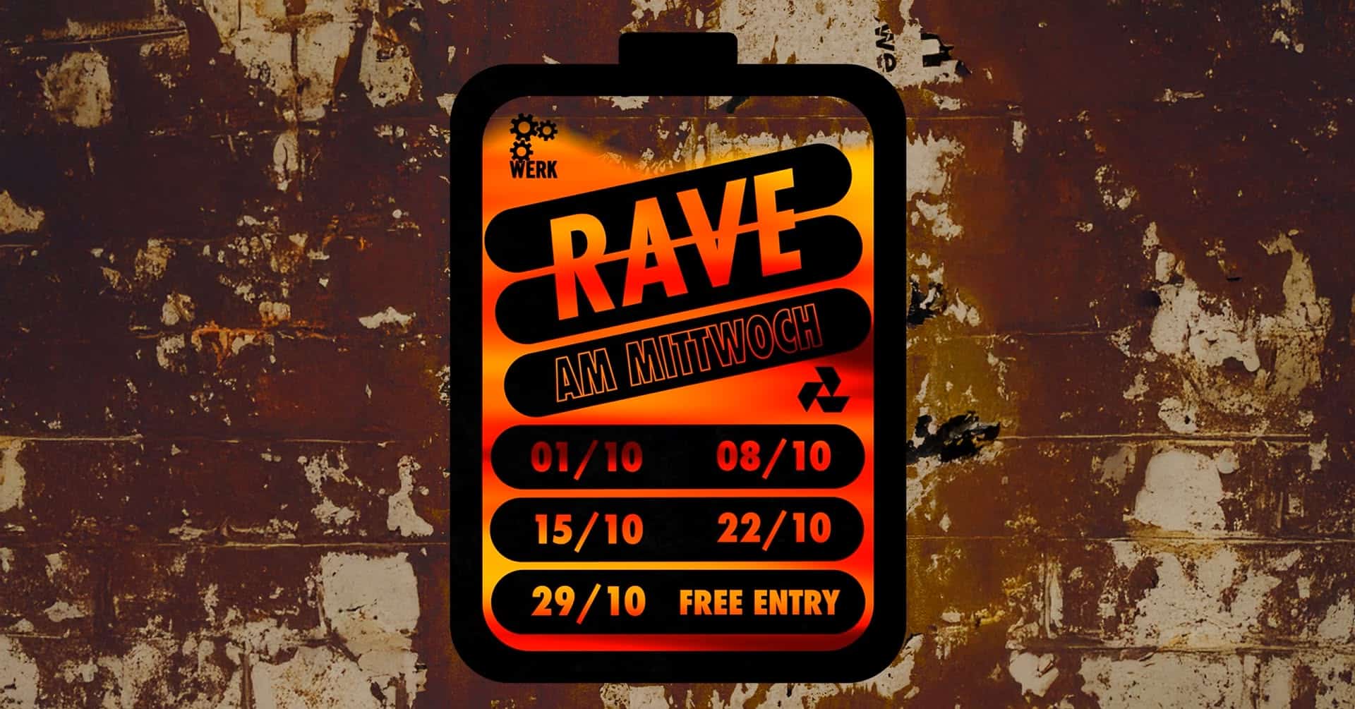 RAVE AM MITTWOCH // FREE PARTY - WARDA 20251029