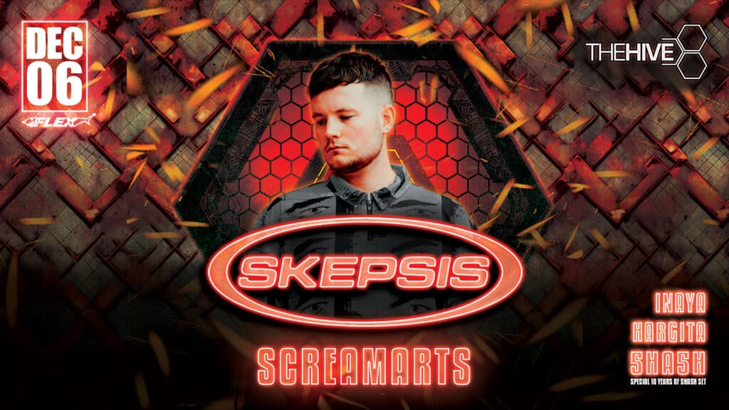 THE HIVE proudly presents: SKEPSIS & SCREAMARTS - WARDA 20251206