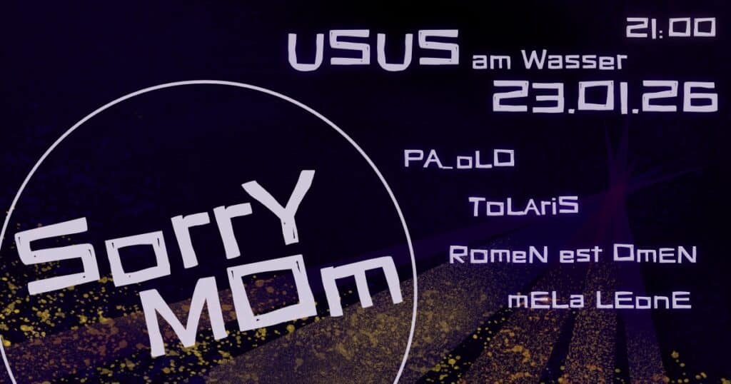 SORRY MOM x USUS - WARDA 20260123